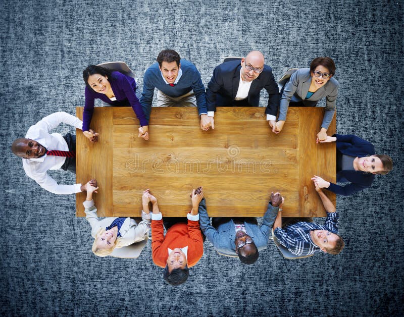 Business People Team Connection Togetherness Concept Stock Photo ...