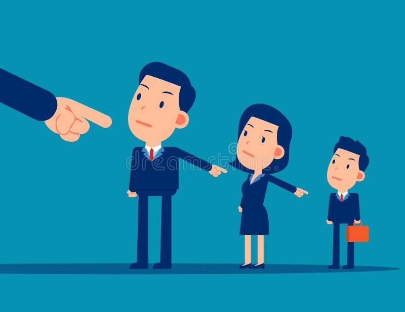 Blame Someone Stock Illustrations – 100 Blame Someone Stock ...