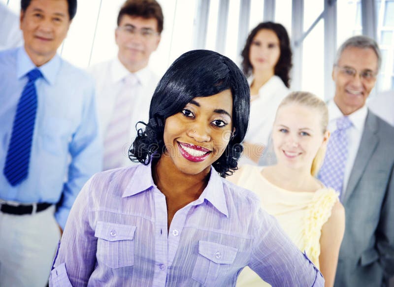 Business People Team Success Cheerful Concept Stock Image - Image of ...