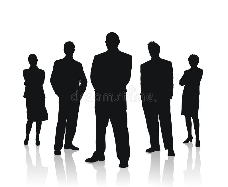 Business People Team Vector Illustration Stock Vector - Illustration of ...
