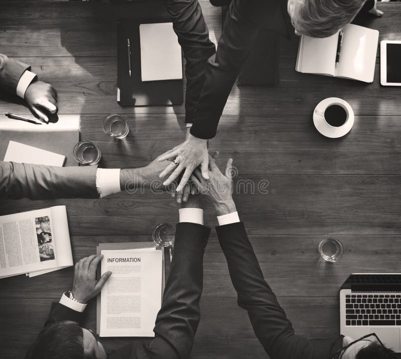 Business People Teamwork Collaboration Relation Concept Stock Image ...