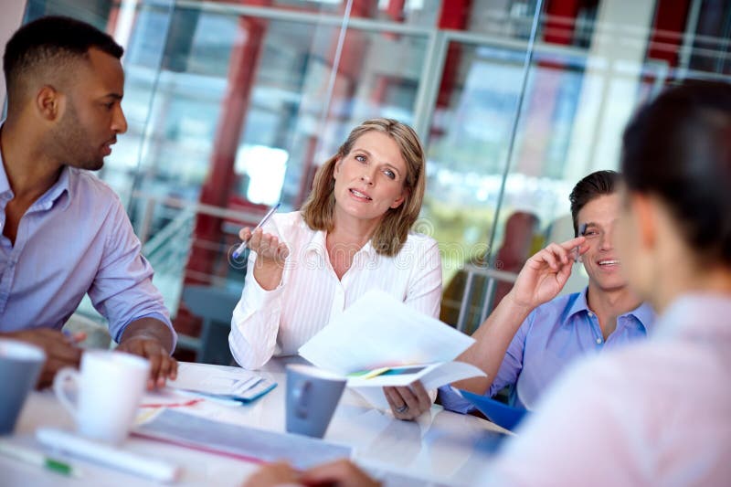 Business People, Teamwork and Conversation with Collaboration and ...