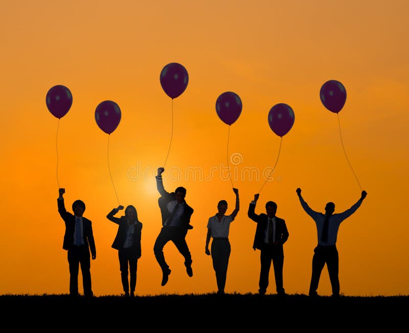 Business People Together Teamwork Silhouette Concept Stock Image ...