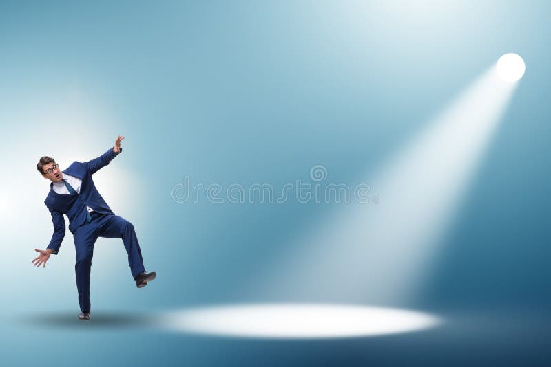 Business People Under the Spotlight Stock Photo - Image of employee ...