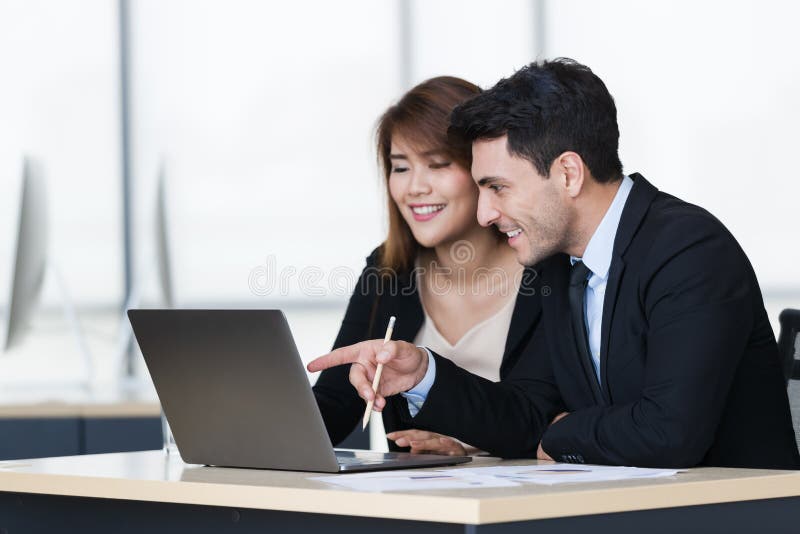 Business People Use Tablet Computer Stock Image - Image of asia, mobile ...