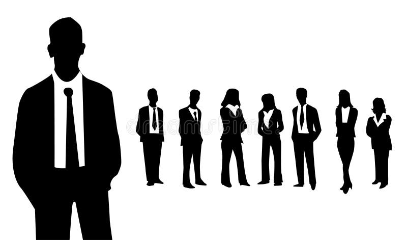 Business People Vector Illustration Stock Vector - Illustration of ...