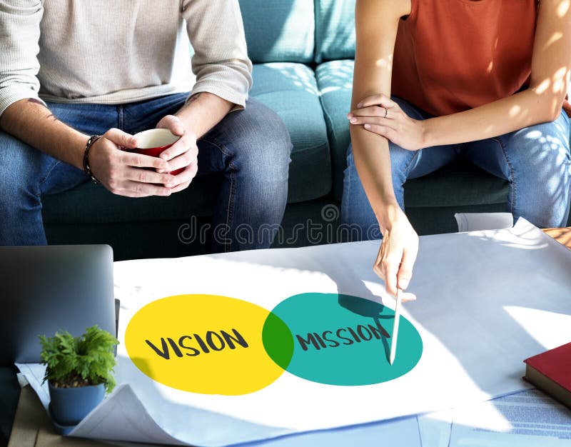 Business People Vision Mission Planning Concept Stock Photo - Image of ...
