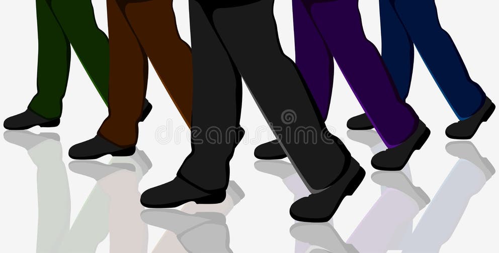 People Stepping Stock Illustrations – 1,470 People Stepping Stock ...