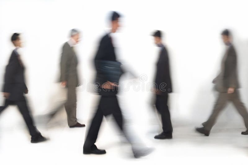 Business people walking stock image. Image of businessman - 4337739