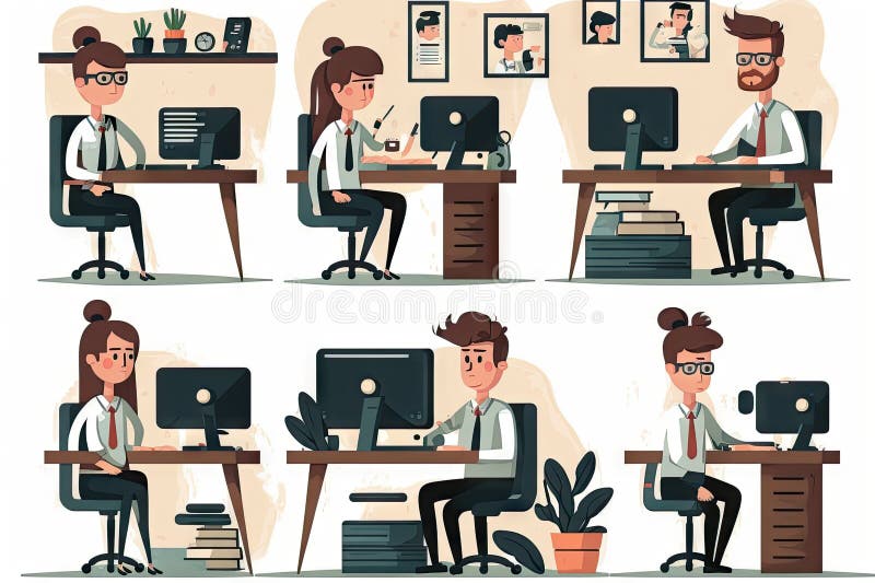 Come To Work Us Stock Illustrations – 28 Come To Work Us Stock ...