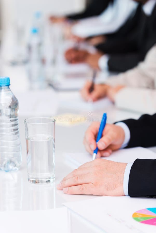 Business people at work. stock image. Image of note, indoors - 44368469