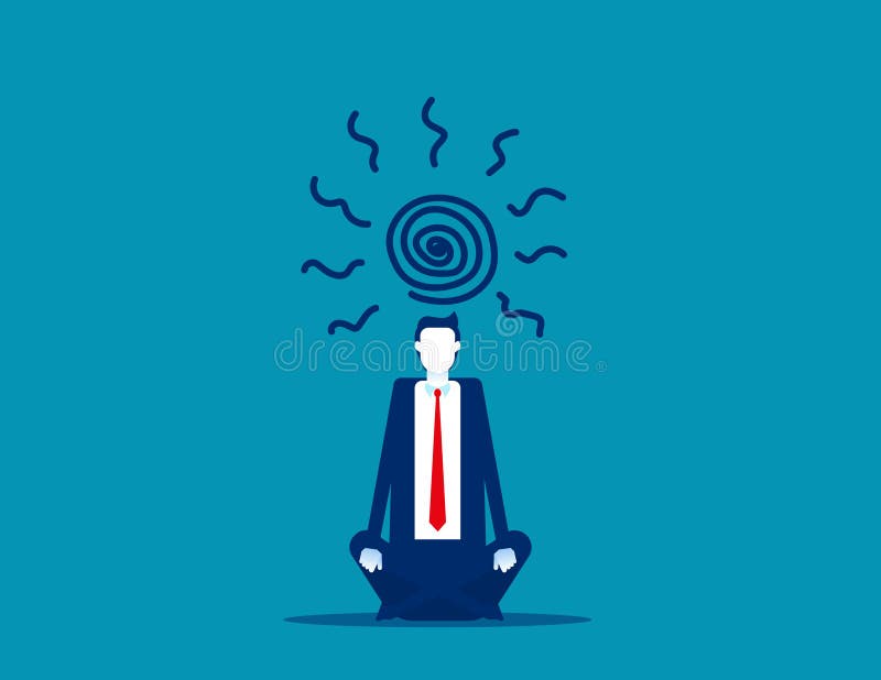 Business People Work until Dizzy. Business Office People Concept Stock ...