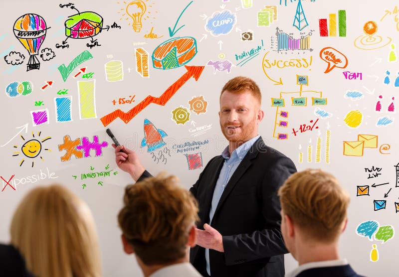 Business People that Work Together on New Projects Stock Photo - Image ...