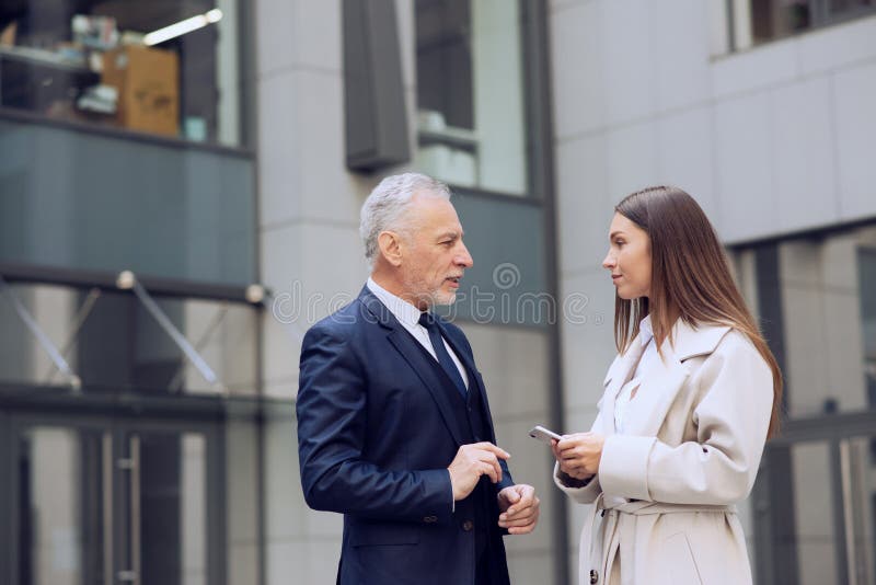 Business People that Work Together in Office. Concept of Teamwork and ...