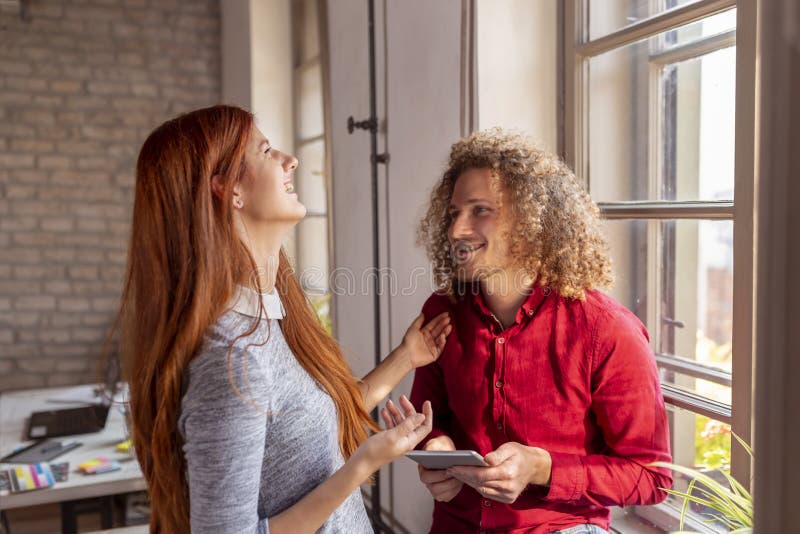 Business People Taking a Break Stock Photo - Image of person, meeting ...