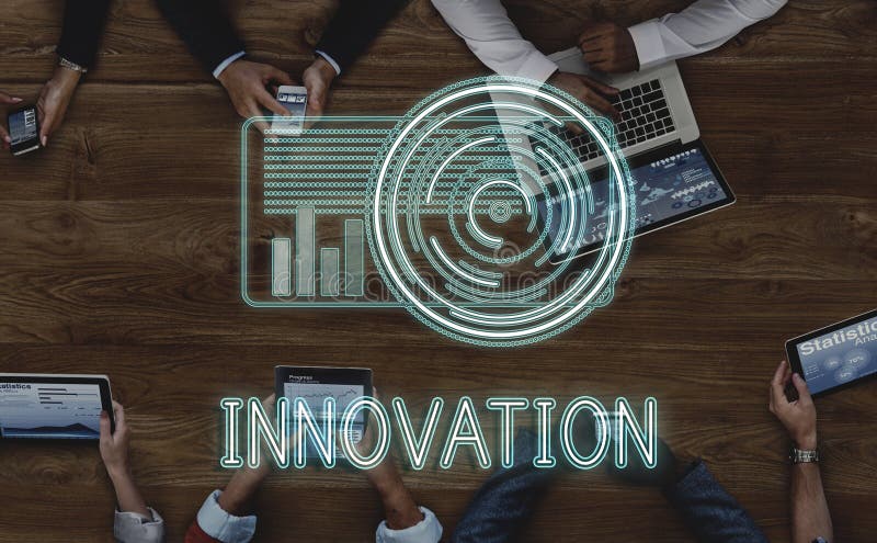 Business People Working with Technology Concept Stock Photo - Image of ...