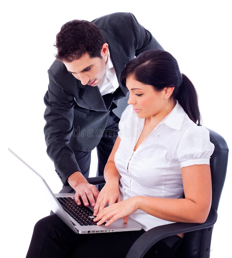 Business People Working Together Stock Photo - Image of happy, person ...