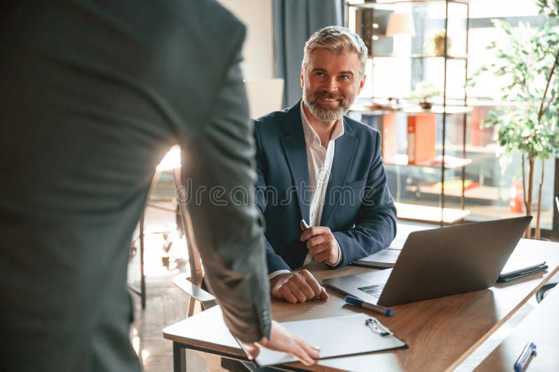 Business People are Working Together in the Office Stock Image - Image ...