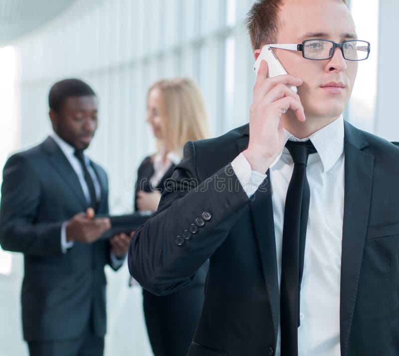 Business People stock photo. Image of cellular, person - 35407542