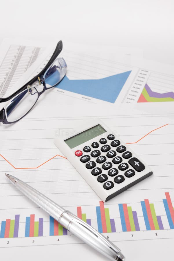 Business Performance Analysis. Stock Photo - Image of supplies ...