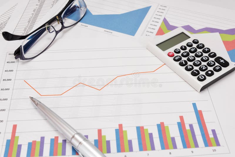 Business Performance Analysis. Stock Photo - Image of area, calculation ...