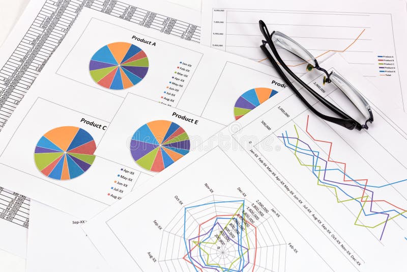 Business Performance Analysis. Stock Image - Image of japan, spectacles ...