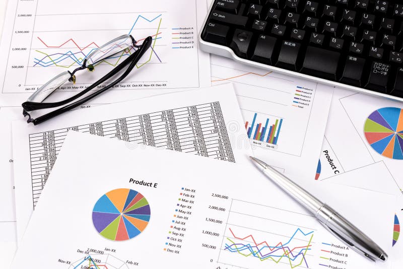 Business Performance Analysis. Stock Photo - Image of management ...