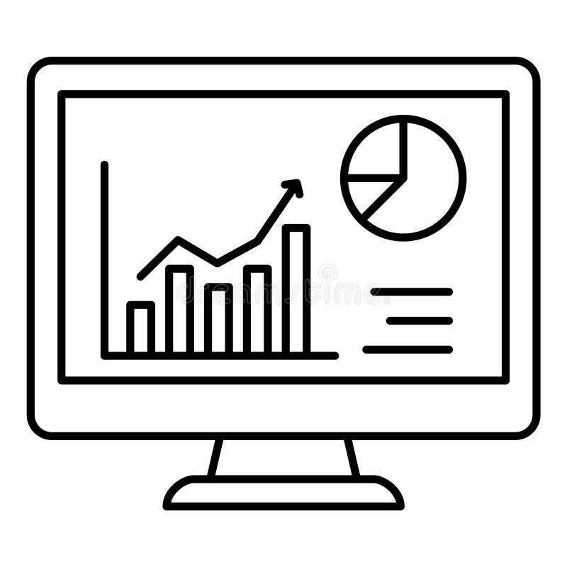 Performance Outline Icon Set Stock Vector - Illustration of editable ...