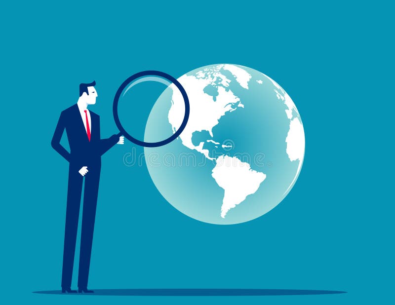 Business Person with Environmental Audit Vector Concept Stock Vector ...