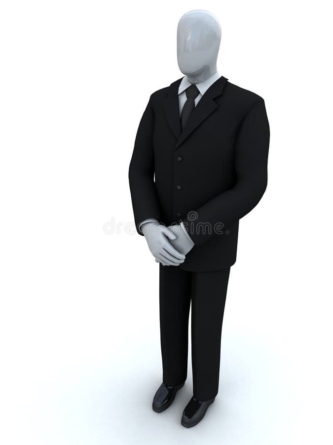 Two Businessmen Shake Hands Stock Illustration - Illustration of jacket ...