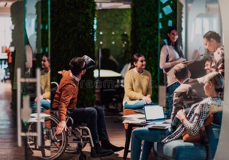 676 Disability Virtual Reality Stock Photos - Free & Royalty-Free Stock ...