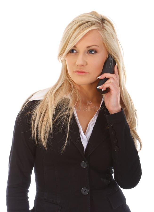 Business phone call stock image. Image of worker, beautiful - 11166933