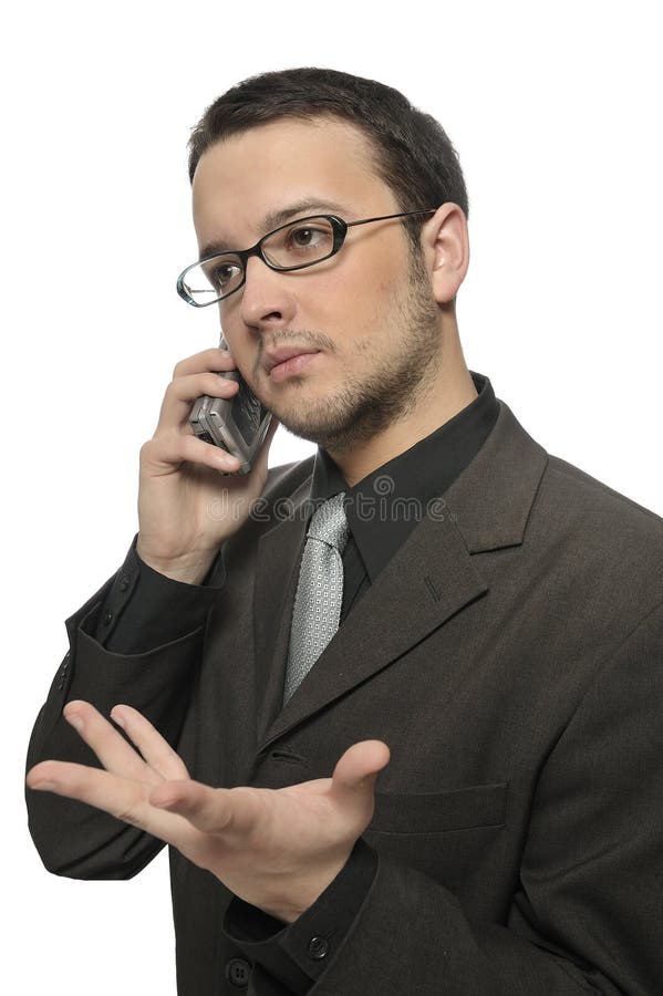Business phone call stock image. Image of creative, speaking - 8112427