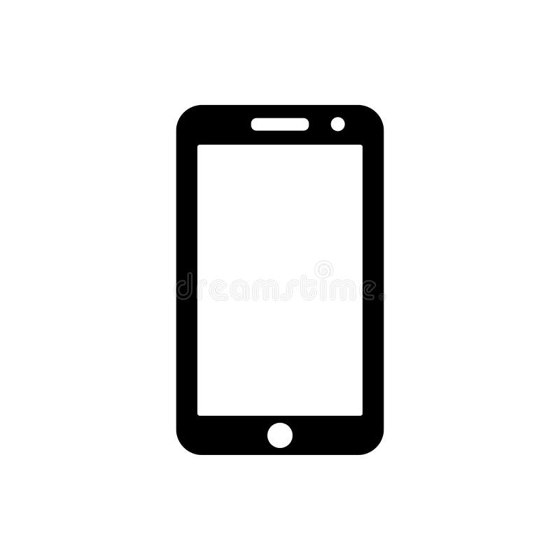 Business Phone icon stock vector. Illustration of device - 108356012