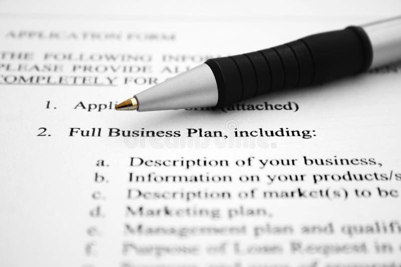 Working on the Business Proposal Stock Photo - Image of plan, discuss ...