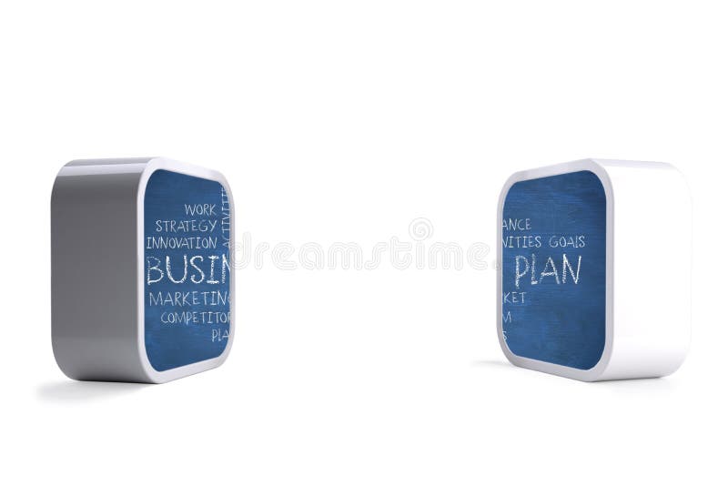 Business Plan on Abstract Screen Stock Illustration - Illustration of ...