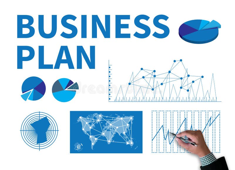 Business plan stock photo. Image of hand, creative, media - 71500594