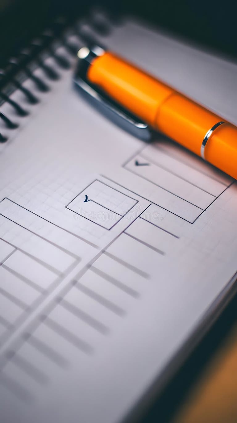 Objectives Checklist Stock Illustrations – 784 Objectives Checklist ...