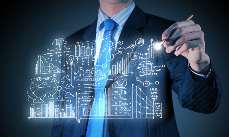 Project Management Ideas Development Graph Concept Stock Image - Image ...