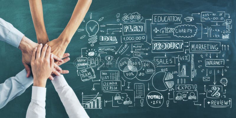 Business plan concept stock photo. Image of office, partnership - 214645892