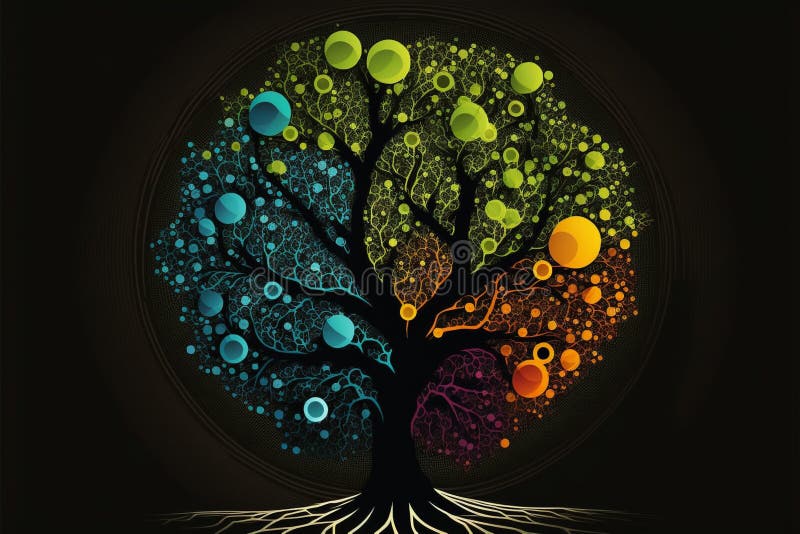 Business Plan. Concept Tree Stock Illustration - Illustration of ...