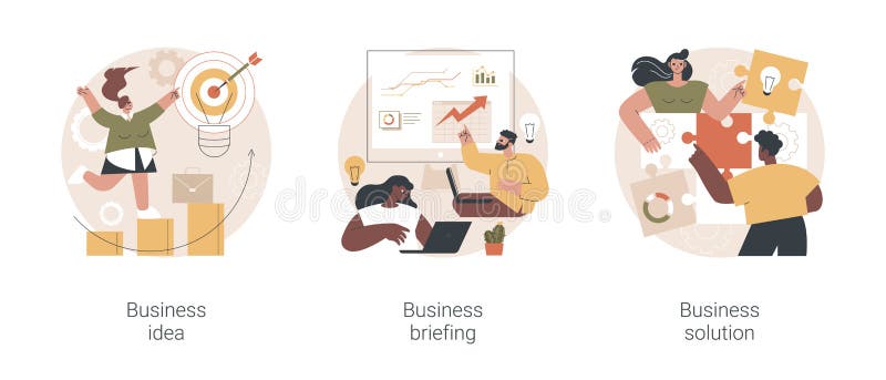 Business Plan Development Abstract Concept Vector Illustrations. Stock ...