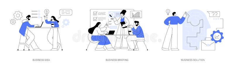 Business Plan Development Abstract Concept Vector Illustrations. Stock ...