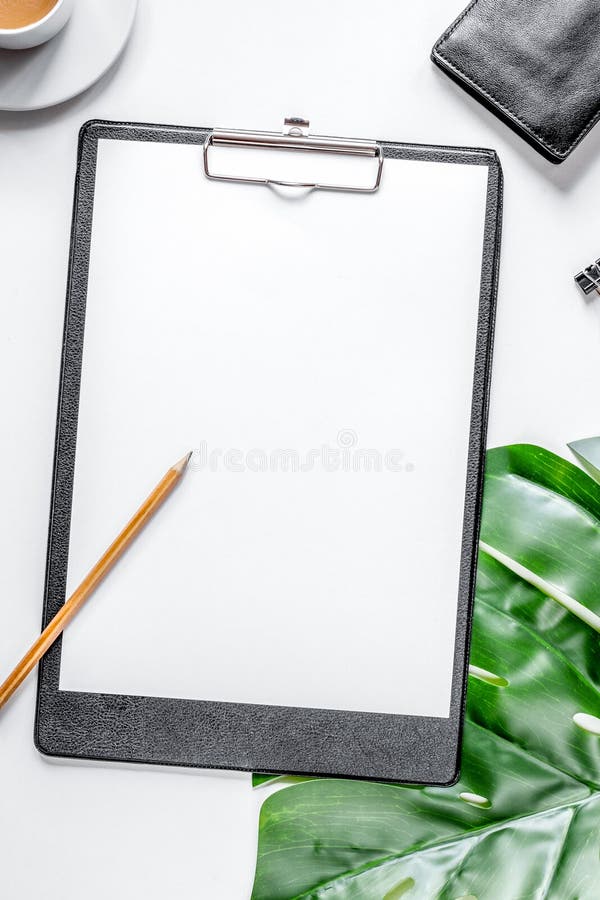 Business Plan Development with Board and Coffee Desk Background Top ...