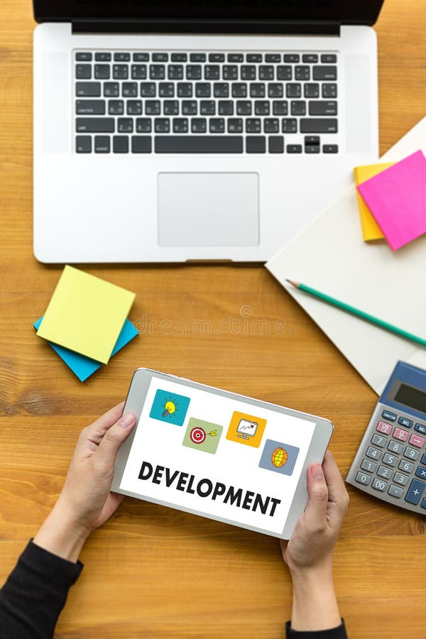 Business Plan DEVELOPMENT Entrepreneurship Success Marketing Con Stock ...