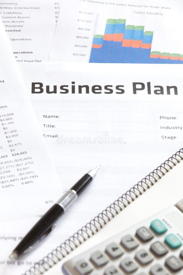 ANNUAL PLAN Concept with Telephon and Office Tools Stock Photo - Image ...