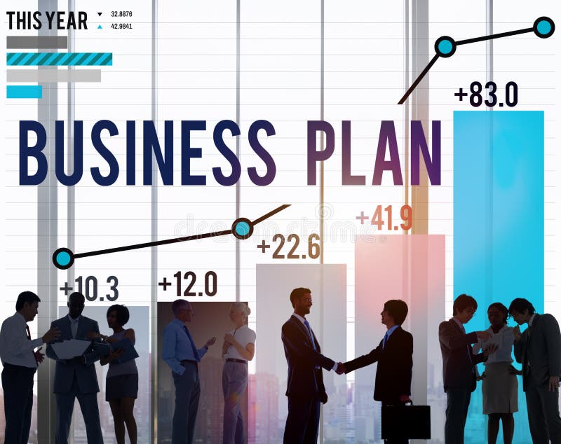 Business Plan Planning Strategy Success Objective Concept Stock Photo ...