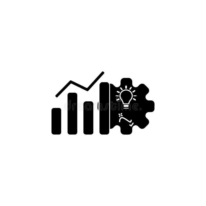 Business Plan Strategy Icon Vector Stock Vector - Illustration of ...