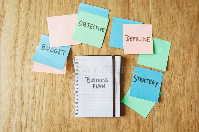 Business Plan Workspace stock photo. Image of strategy - 342183234