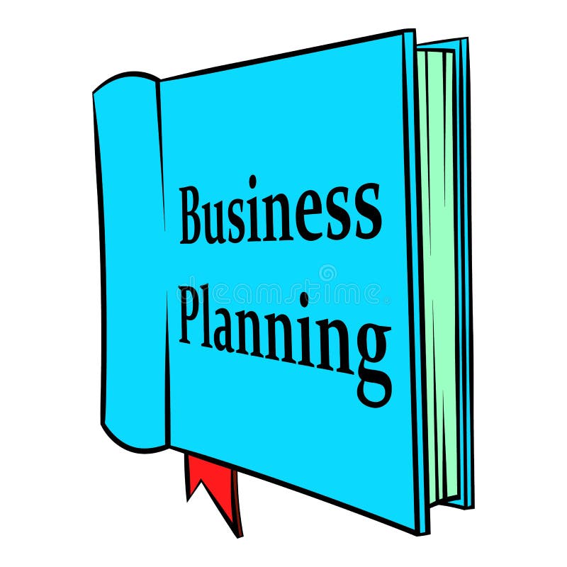 Business Planning Icon Cartoon Stock Vector - Illustration of ...